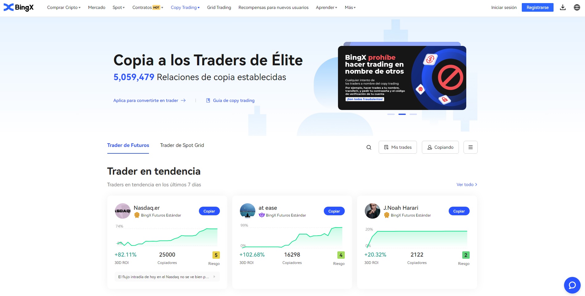 Copy Trading en BingX: qué es y cómo puedes beneficiarte con él - BingX Blog